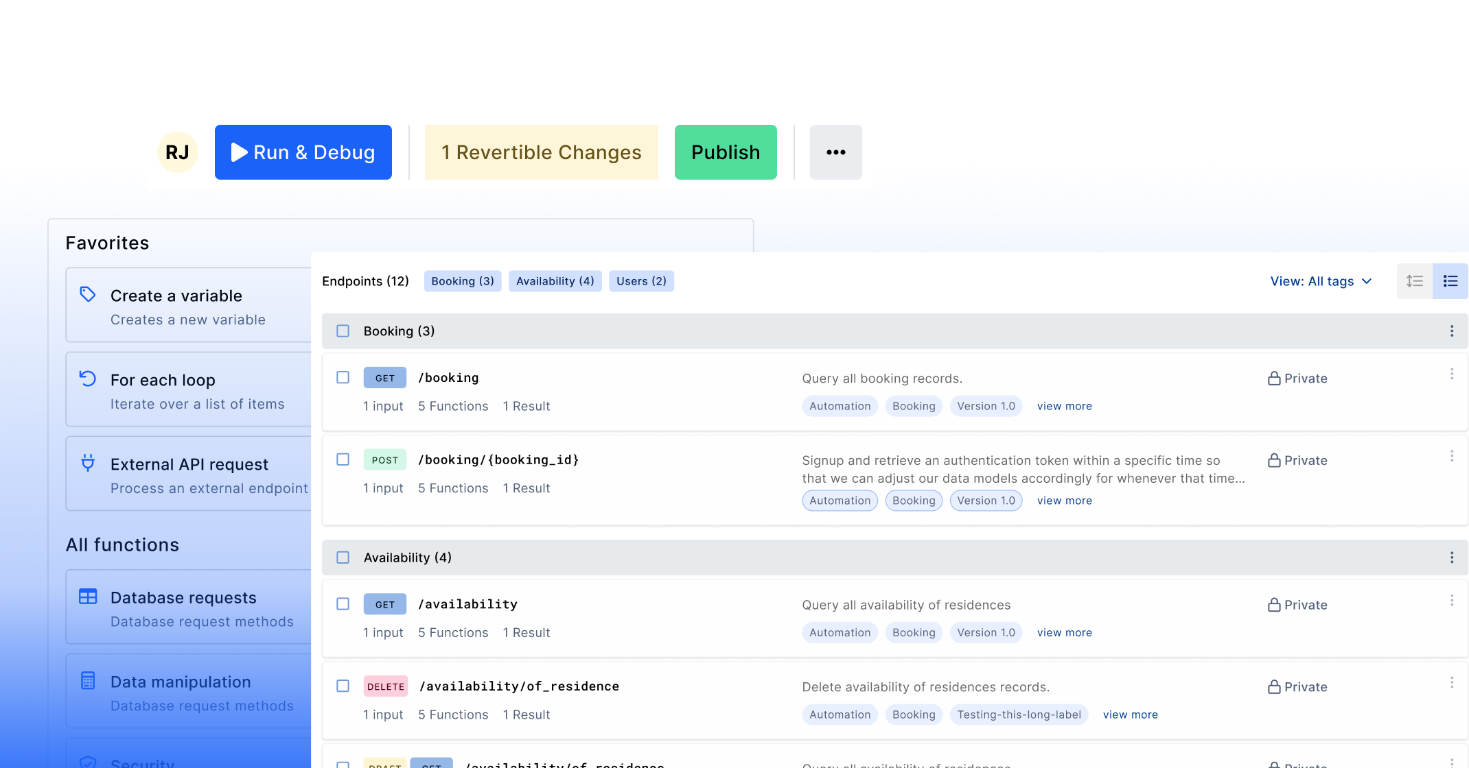 No-code/Low-code API Builder | Create an API Without Code