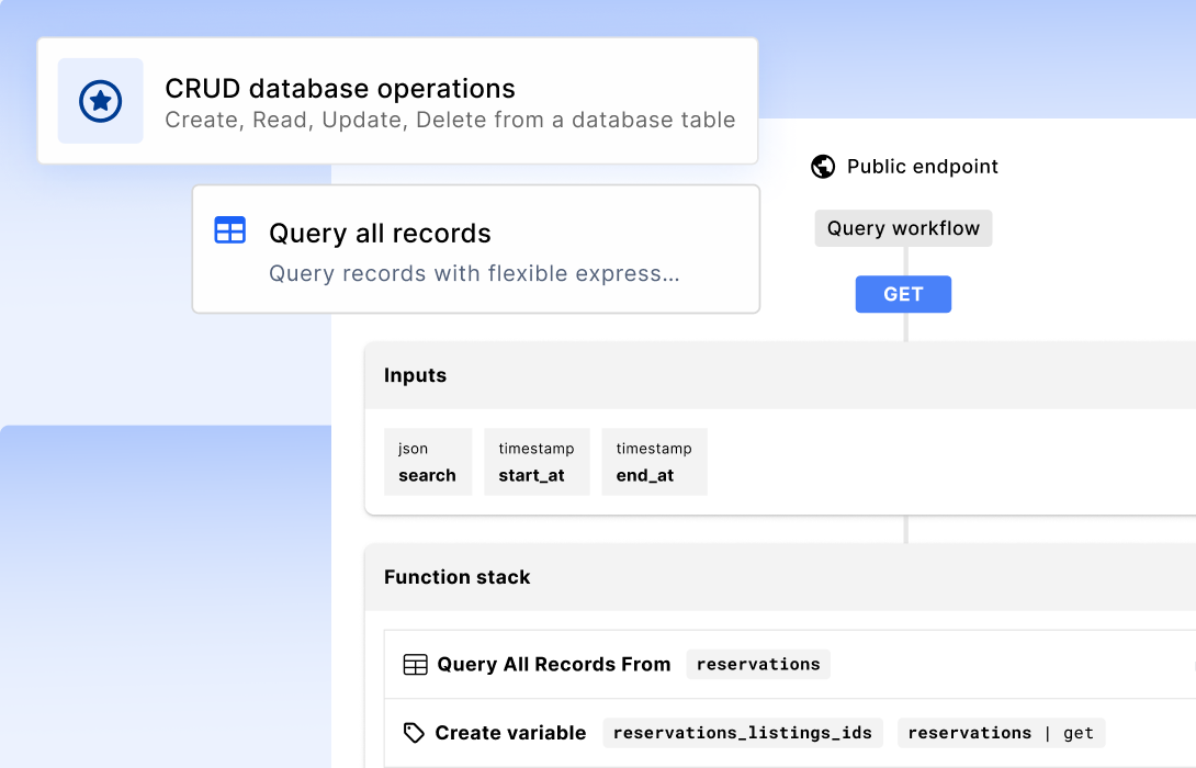No-code/Low-code API Builder | Create an API Without Code